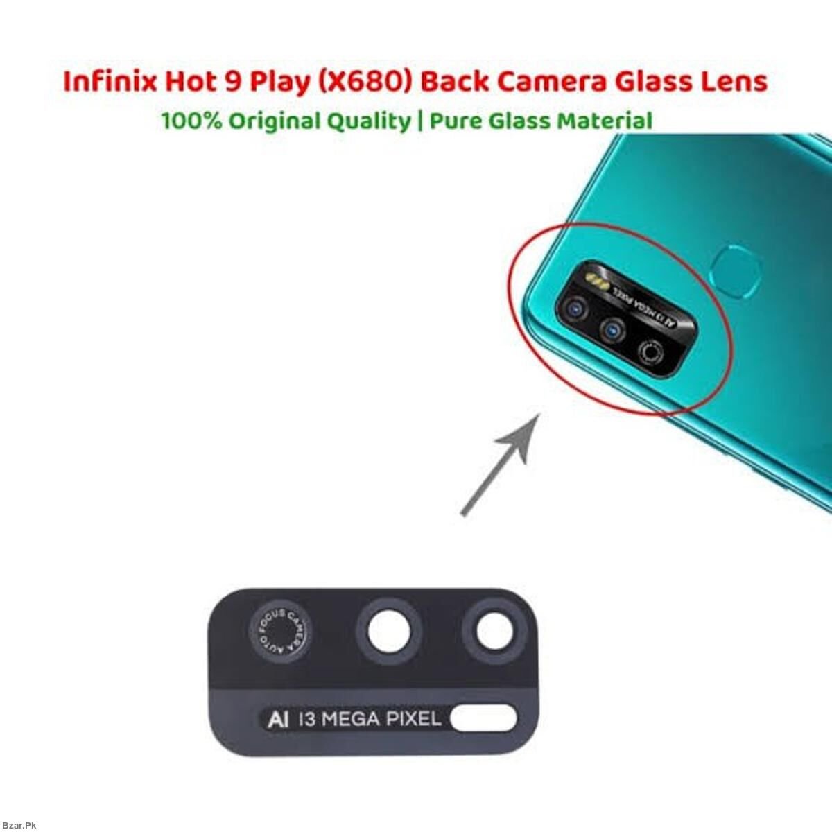 Infinix Hot 9 Play Camera Glass